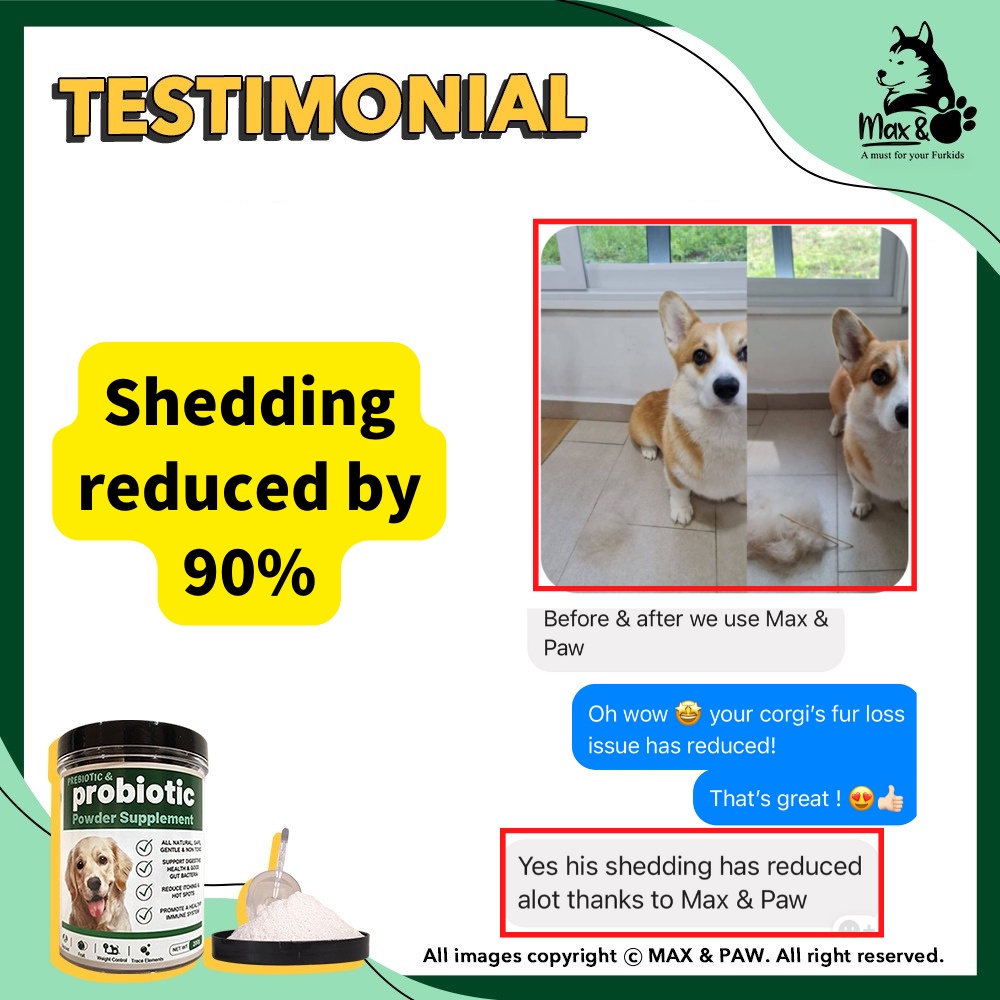 【Handy Pack】Max & Paw Pet Supplement Dog Supplement Probiotic - All ...