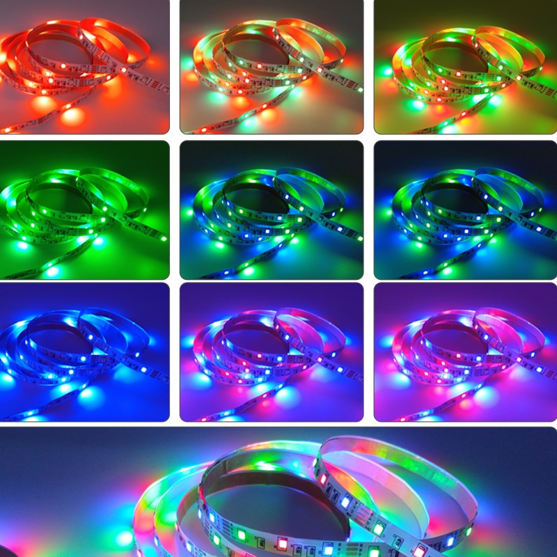 Ready Stock 5V USB white/warm/RGB light strip, 60Leds/M flexible LED ...