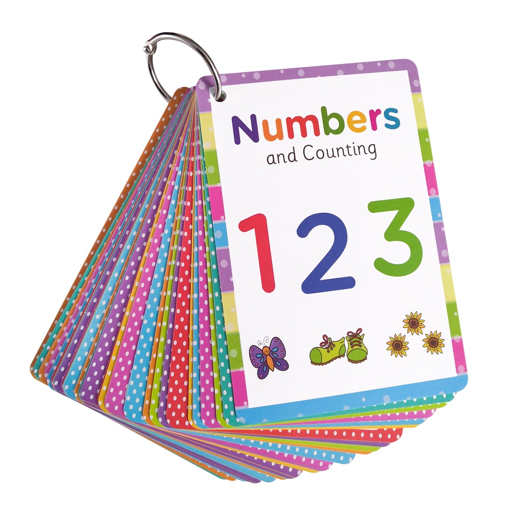 Numbers Cards Learning 1-100 Flashcards Kids Educational Learning Toys ...