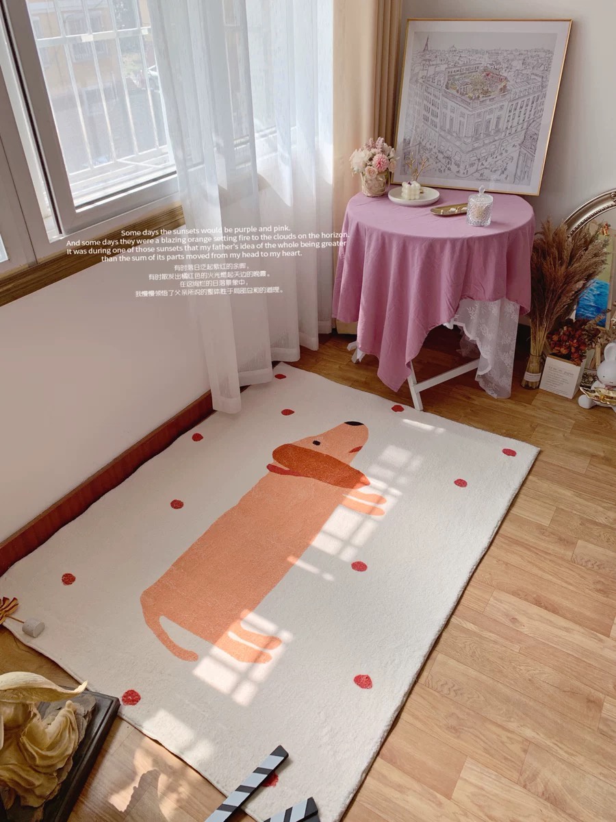 Karpet bilik tidur Imitation cashmere/cute fairy tale 80X120-160X230CM ...