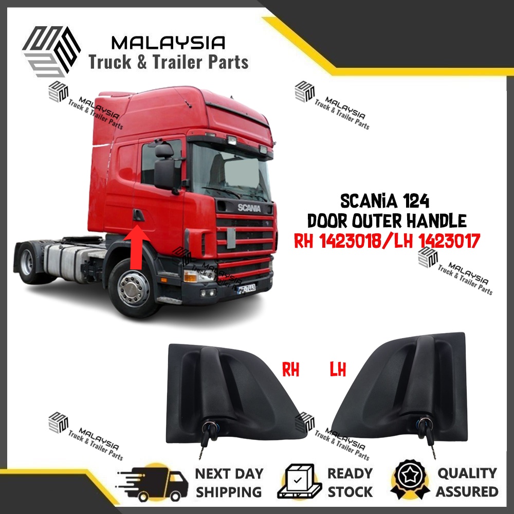 SCANIA 124 DOOR OUTER HANDLE WITH KEY LH RH | Shopee Malaysia