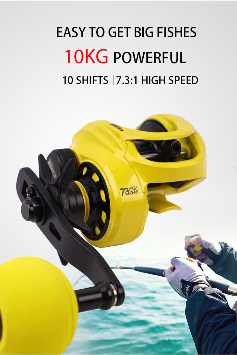 CEMREO Striking Seafishing Bait Casting Fishing Reel Fresh and ...