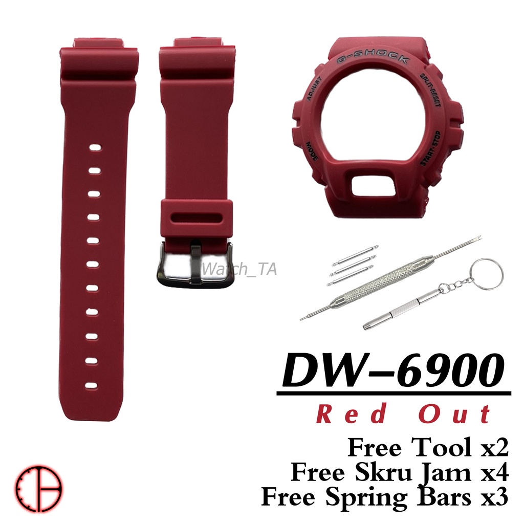 G shock Dw6900 Bnb Bezel n Band DW-6900 case band Dw6900-1vdr evo 6900 ...