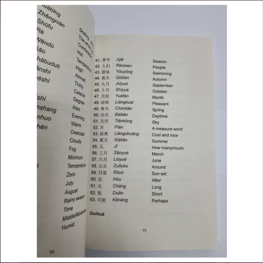 Buku Belajar Bahasa Cina Mandarin Learn Chinese Conversation Book ...