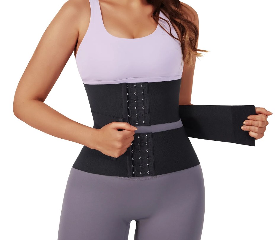 3 Layer Lapis Elastik Band Adjustable Waist Trainer Bengkung Bersalin ...