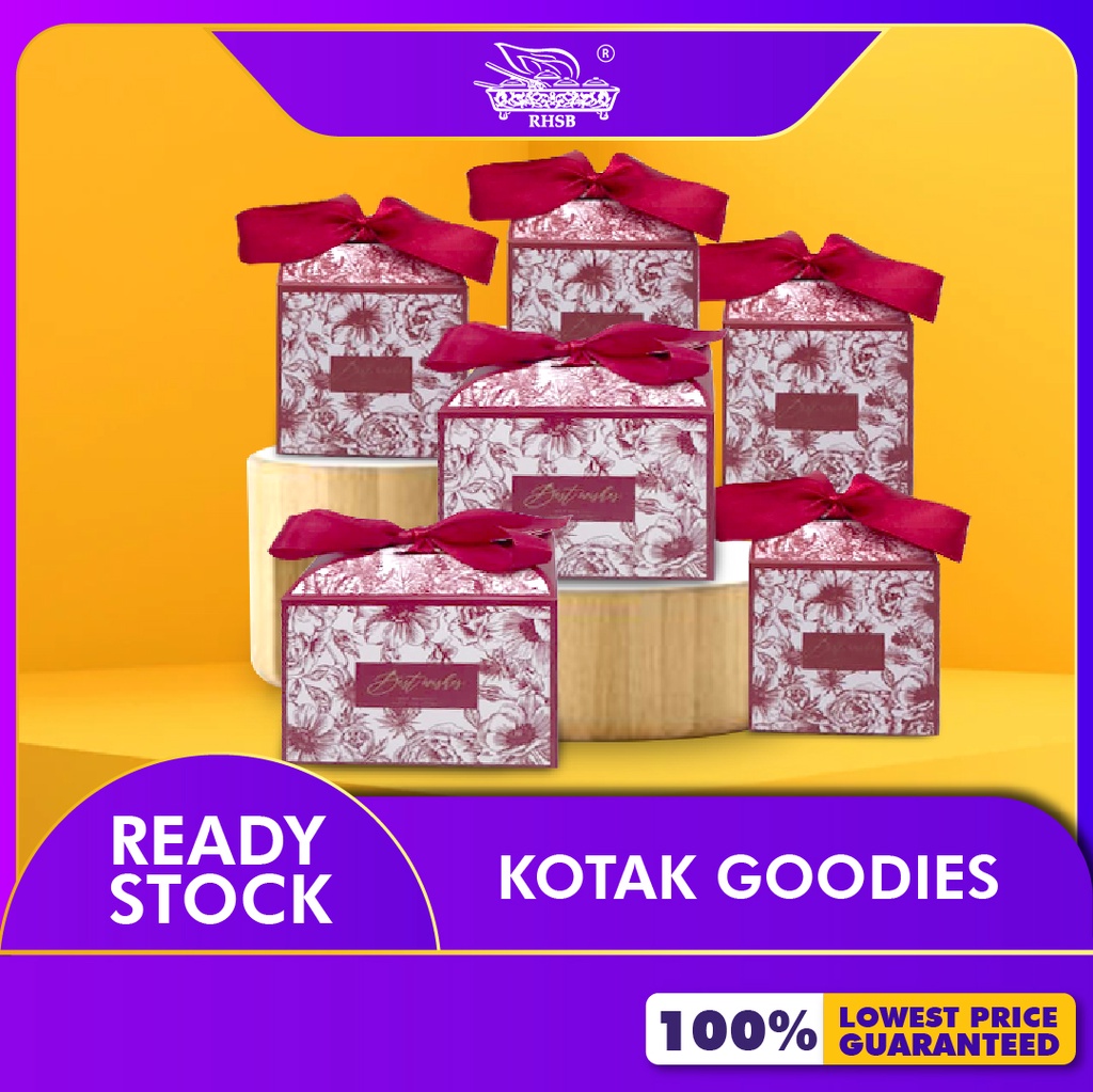 10PCS MODERN DOORGIFT BOX / GOODIES BOX / KOTAK GOODIES / GIFT BOX ...