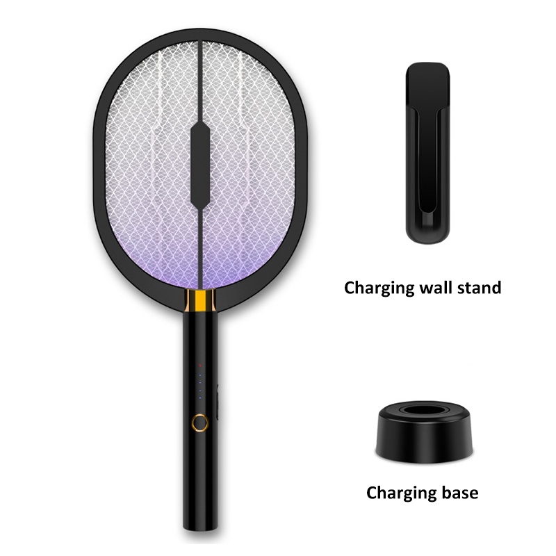 Rechargeable Mosquito Racket Electric Fly Swatter Home Mosquito Swatter ...