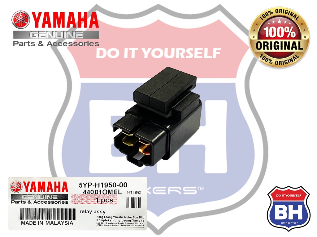 YAMAHA Y15 Y15ZR LC135 135LC FZ150 FAN RELAY RELAY KIPAS 100% ORIGINAL ...