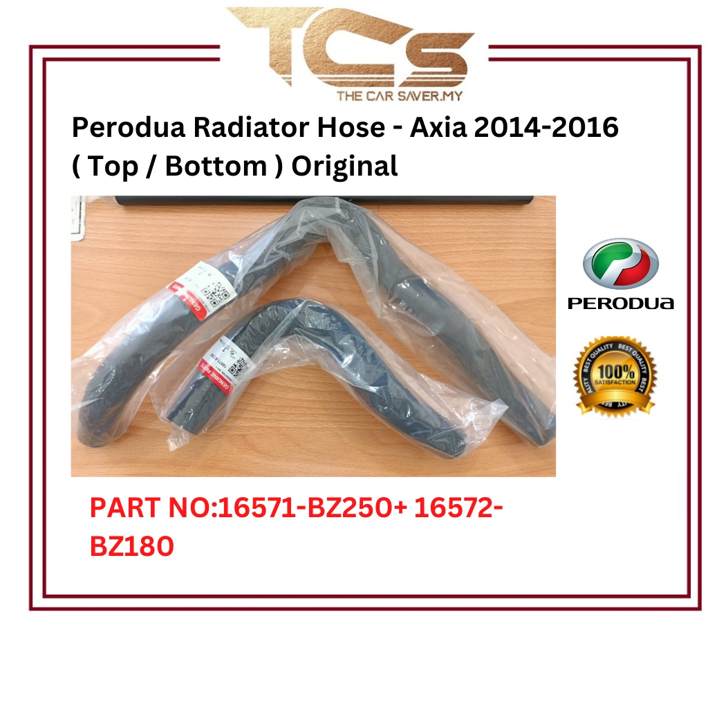 Perodua Radiator Hose - Axia 2014-2016 ( Top / Bottom ) Original ...