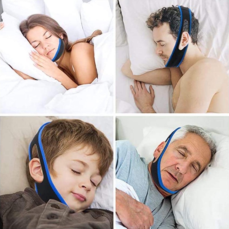 KIPRUN Anti Snoring Belt riangular Chin Strap Mouth Guard Stop Snoring ...