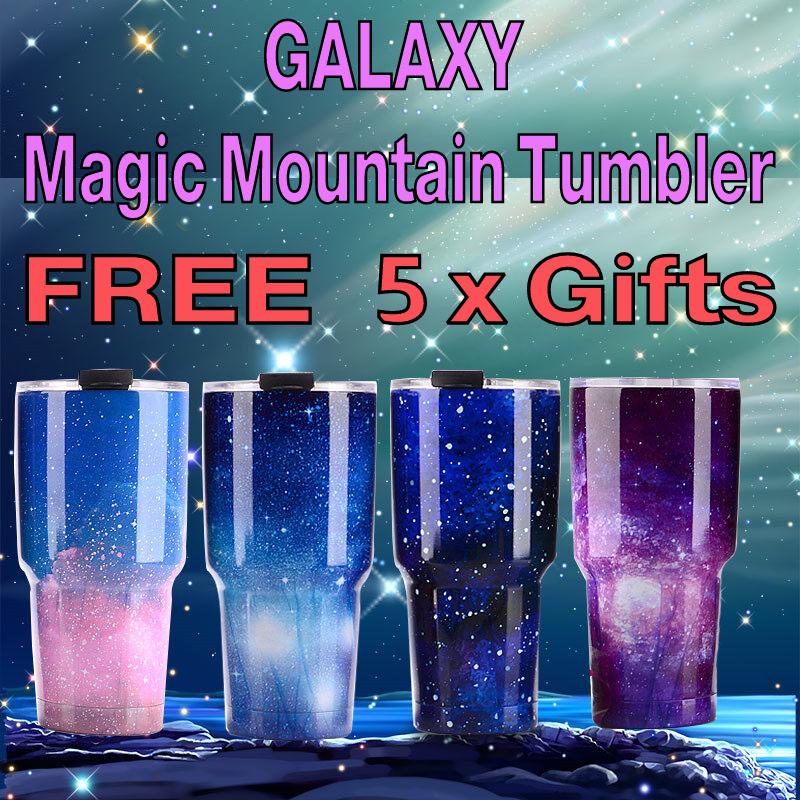 GALAXY Magic Mountain Tumbler 900ML 100% Original Botol Air For Hold ...