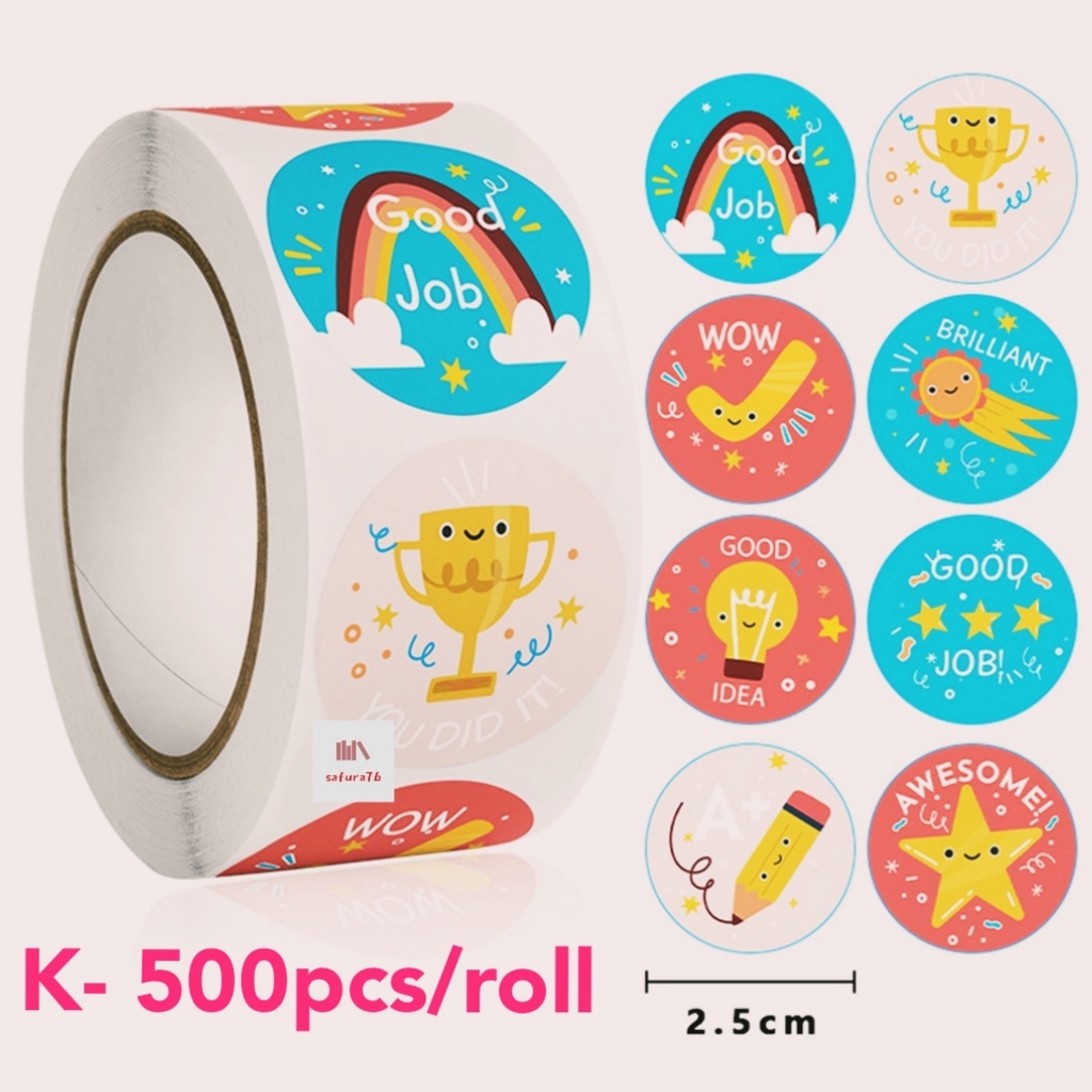 Motivational Sticker / Reward Stickers / Sticker Murid Guru / Pelekat ...