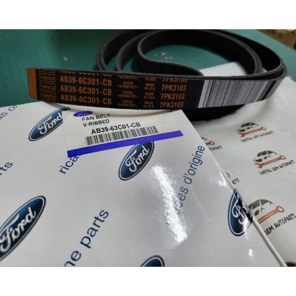 Original Ford Ranger T6 T7 T8 2.2/3.2 2012-2019 MAZDA BT50 2.2 Fan Belt Tensioner (BB3Q-6A-228 ...