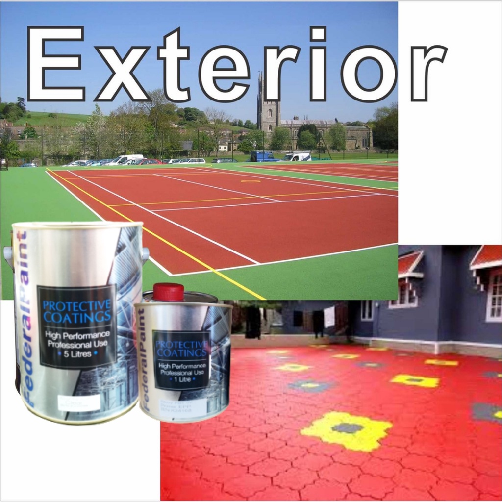 1458 DARK GREEN ( 5L ) HEAVY DUTY EPOXY FEDERAL PAINT WATERPROOF FLOOR ...