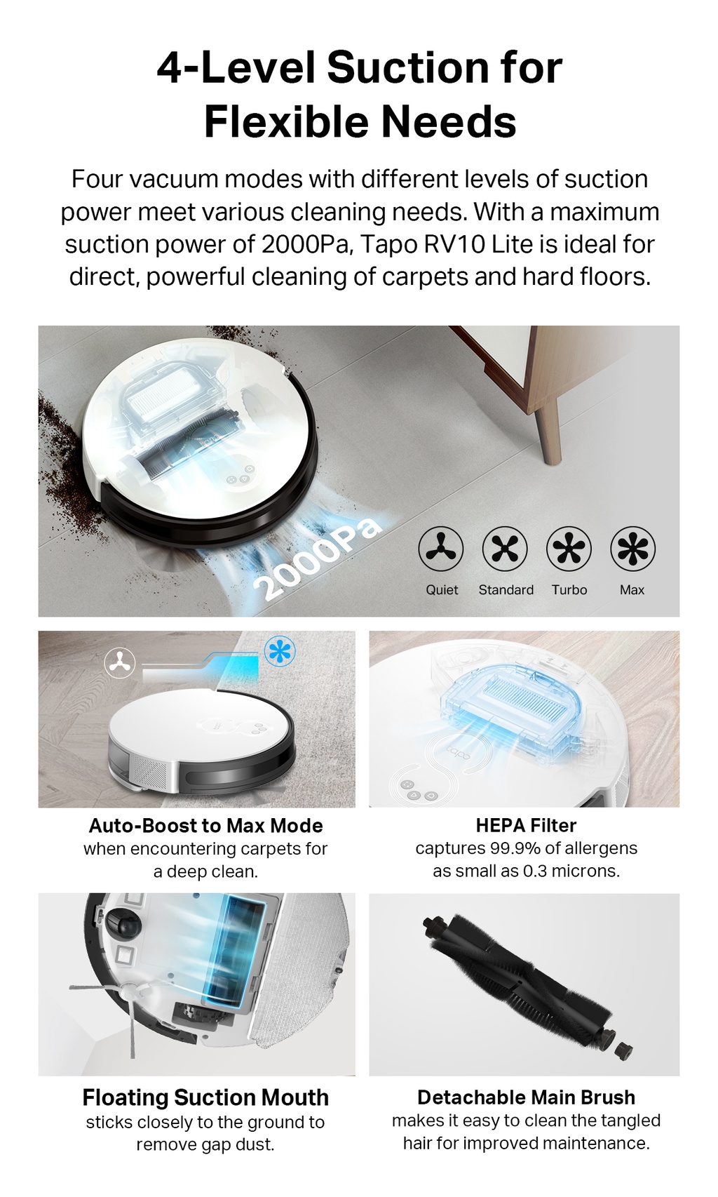 TP-Link Robot Vacuum Tapo RV10 Lite | Shopee Malaysia