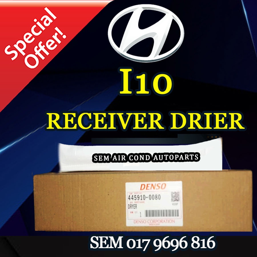 HYUNDAI I10 OEM DENSO RECEIVER DRIER/ FILTER DRYER/ CONDENSER FILTER ...