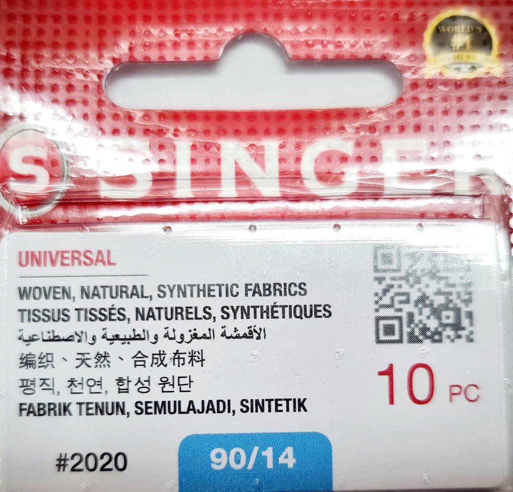 JARUM SINGER 2020 / ORIGINAL SINGER 2020 NEEDLE / JARUM JAHIT SINGER ...