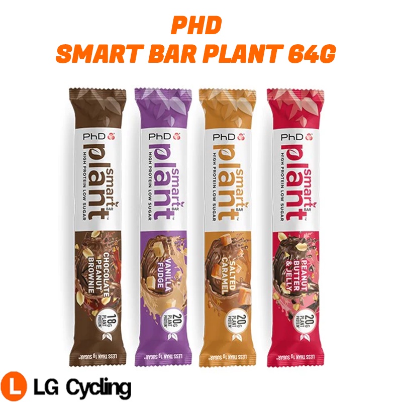 Phd Smart Bar Plant 64g Protein High Protein Low Sugar Halal Bar