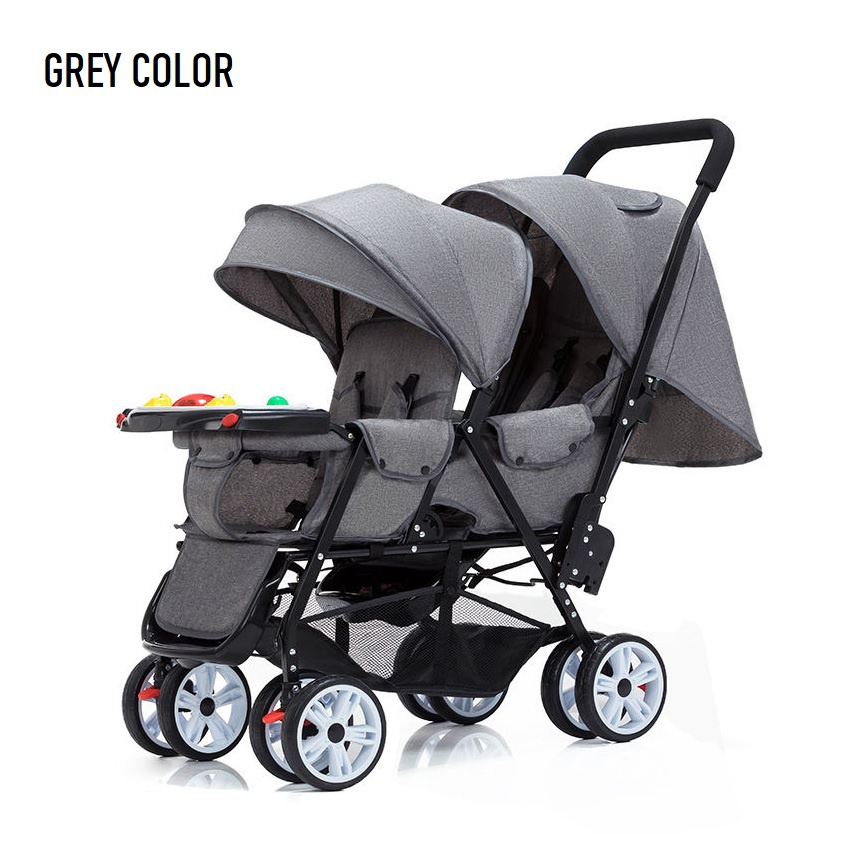 TWIN STROLLER 2 Kids Baby Stroller Double Stroller Twin Stroller Tandem ...
