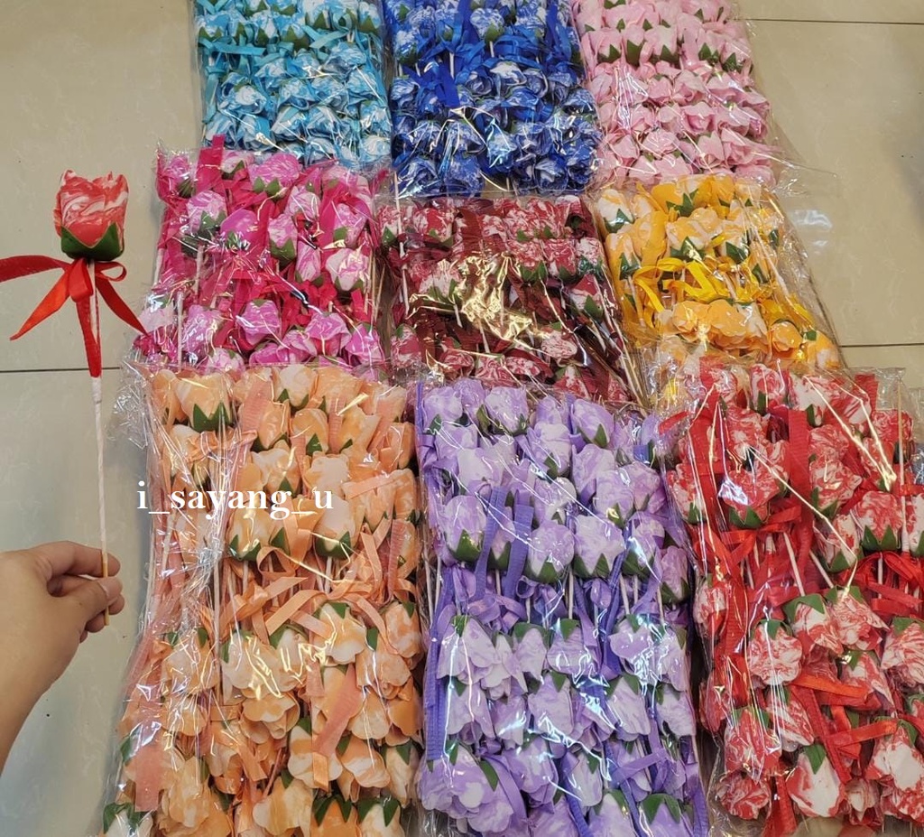 Bunga Telor Bajet murah 50btg/Bunga telur Corak marble Bunga telor Bagi ...