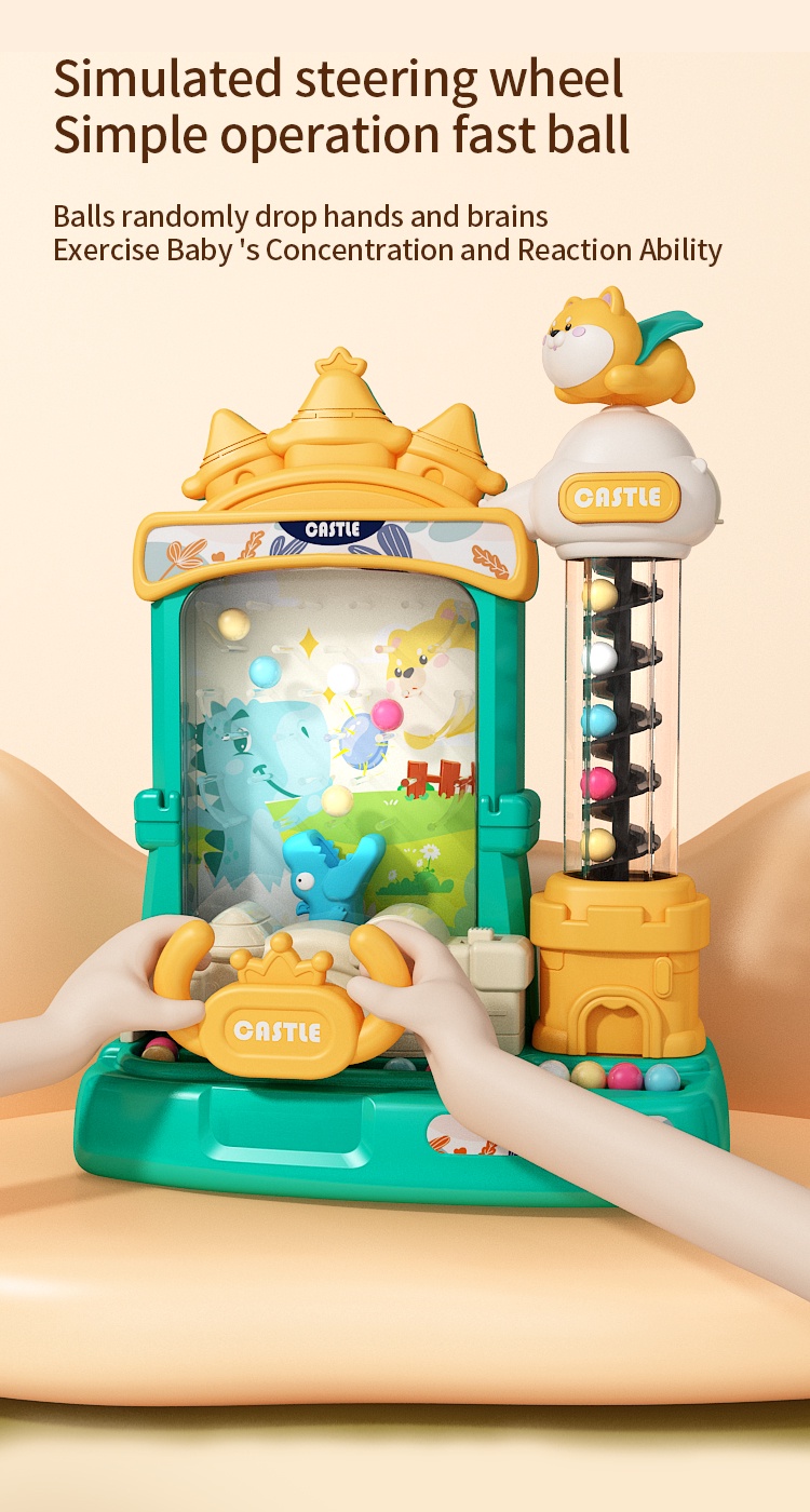 Yimi Children's Pinball Toys Puzzle Electric Lifting Desktop Game ...