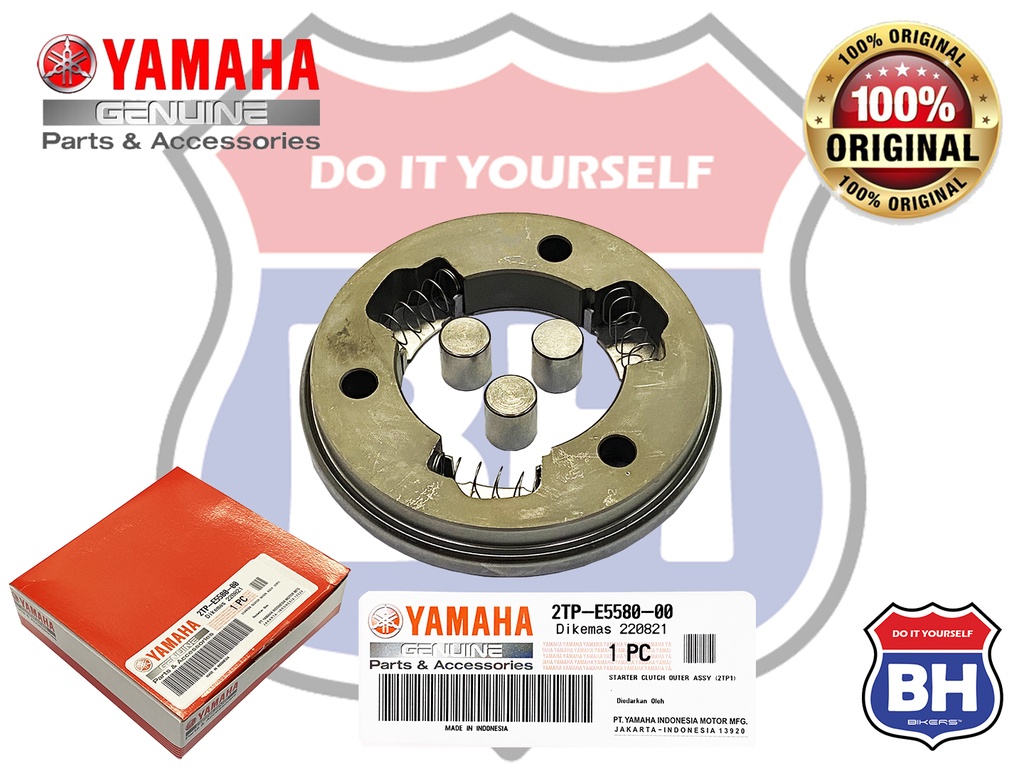 STARTER ONE WAY BEARING YAMAHA Y15 Y15ZR LC135 V1 V2 V3 V4 V5 V6 FZ150 ...