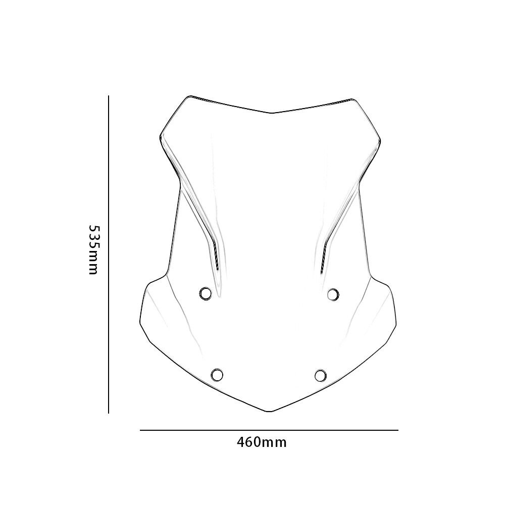 Ultrasupplier Windscreen Windshield For BMW R1200GS R1250GS GSA ADV ...