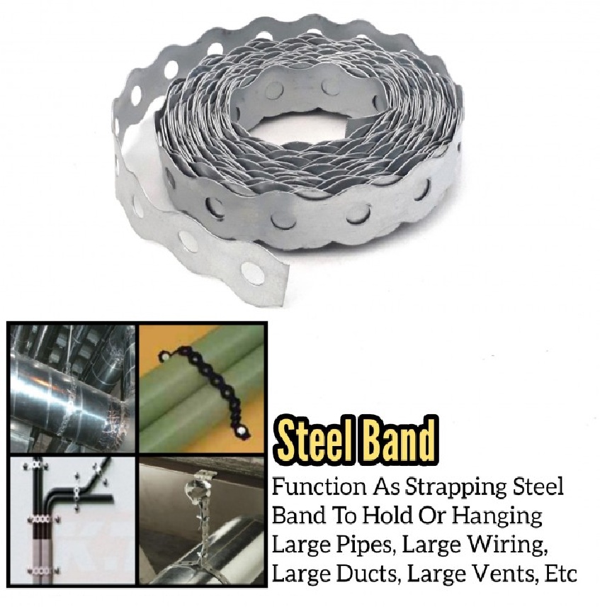 Multipurpose Steel Band Motor Besi Lapan lapan Banding Wavy Galvanized ...