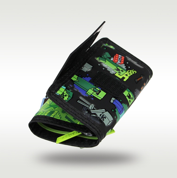 Australia smiggle children's wallet boys cool black green world clutch ...