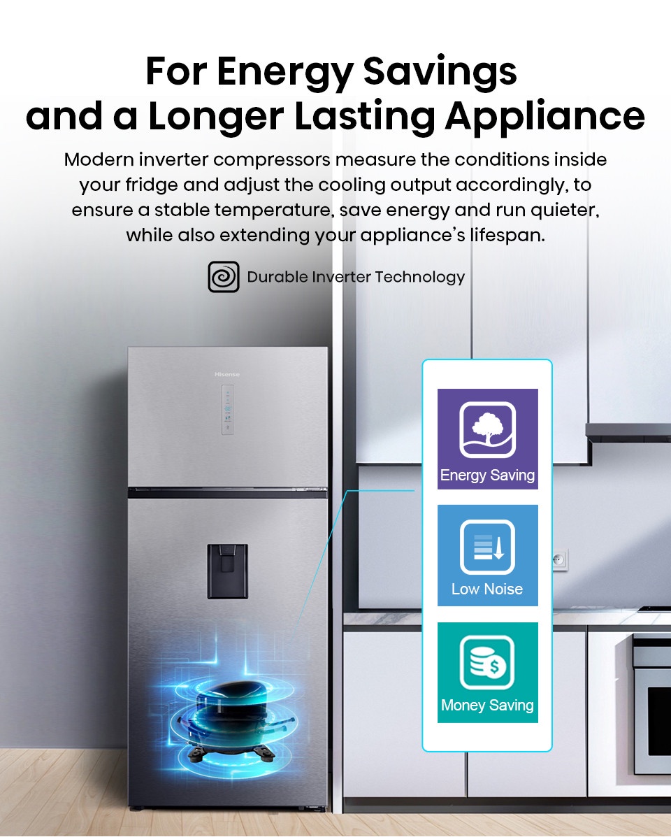 HISENSE RT749N4ABVI 700L 2-DOOR INVERTER REFRIGERATOR / FRIDGE | Shopee ...