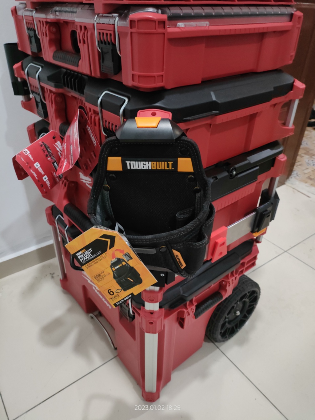 Toughbuilt Bag Mount To Milwaukee Packout Rail | Shopee Malaysia