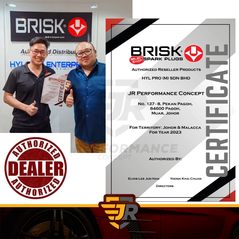 Brisk X Line Racing Spark Plug Vios Alphard Camry Accord City Jazz Kelisa Kenari Myvi Waja Car ...