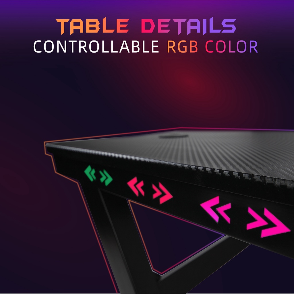 KitchenZ Melamine Gaming Table Gaming Desk Study Table Working Table ...