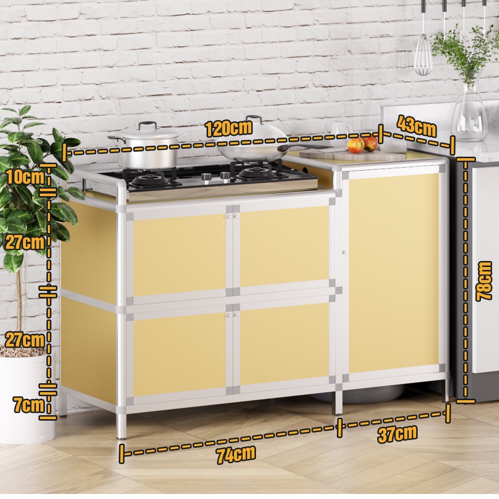 Rak Dapur Gas Stove Cabinet Gas Almari Dapur Gas Meja Dapur Gas Kabinet ...