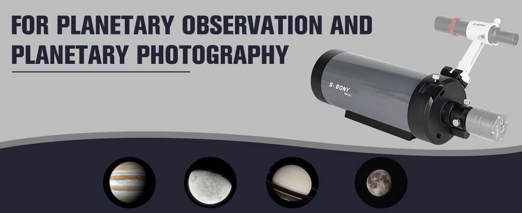 SVBONY Long Focus Telescope 105/1365 Dielectric Coatings Catadioptric MK105 | Shopee Malaysia