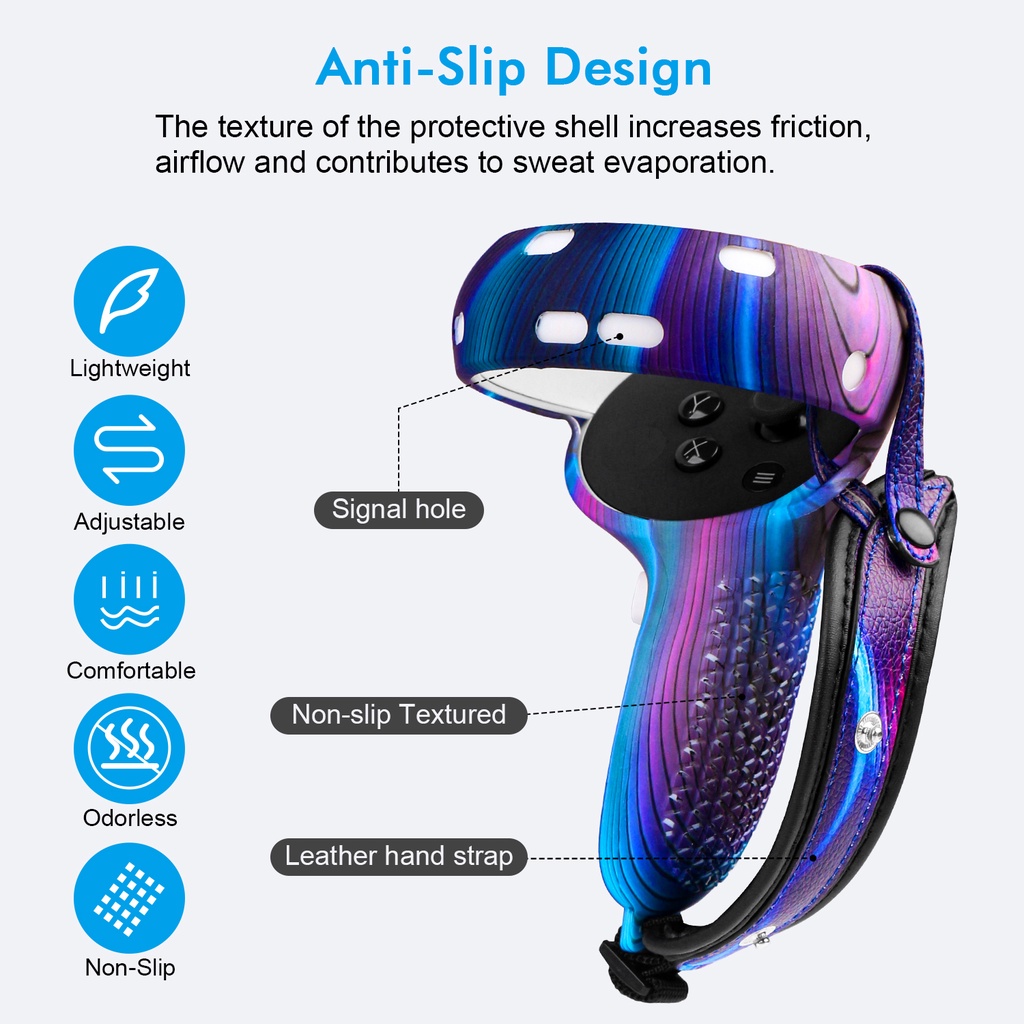 Silicone Protective Cover Shell Case For Oculus Quest 2 , , Not include ...