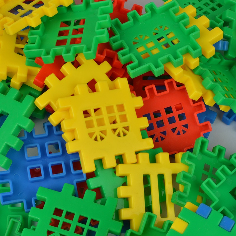 160pcs Waffle Blocks House Building Blocks Educational Toys for 4 years ...