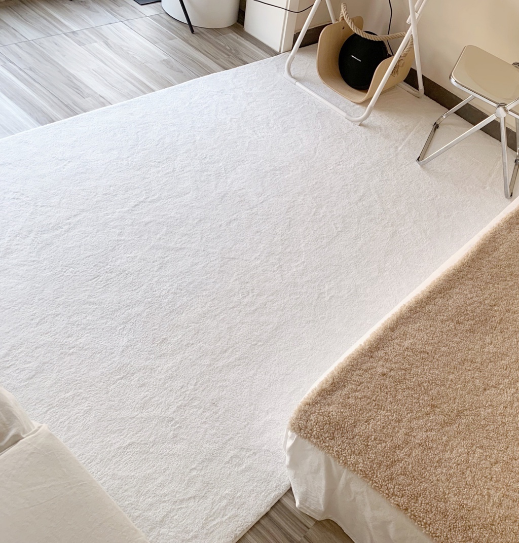 Extremely pure plain color Nordic carpet Imitation cashmere/ 80X120 ...