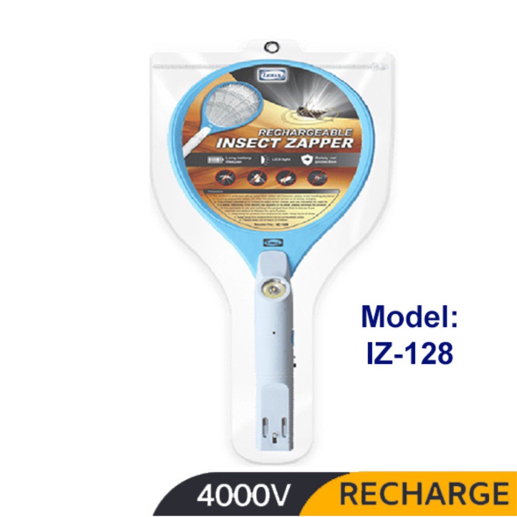 Rechargeable Mosquito Racket Electric Fly Swatter Home nyamuk Swatter ...