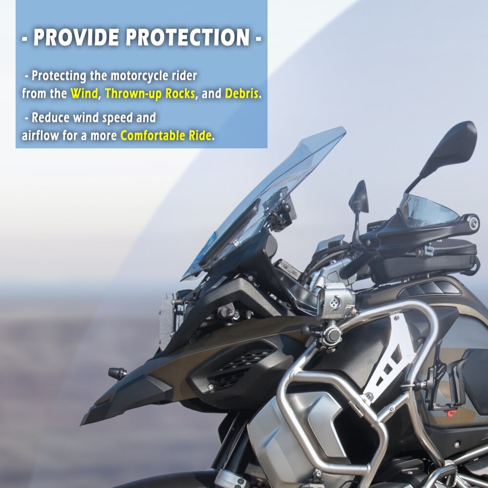 Ultrasupplier Windscreen Windshield For BMW R1200GS R1250GS GSA ADV ...