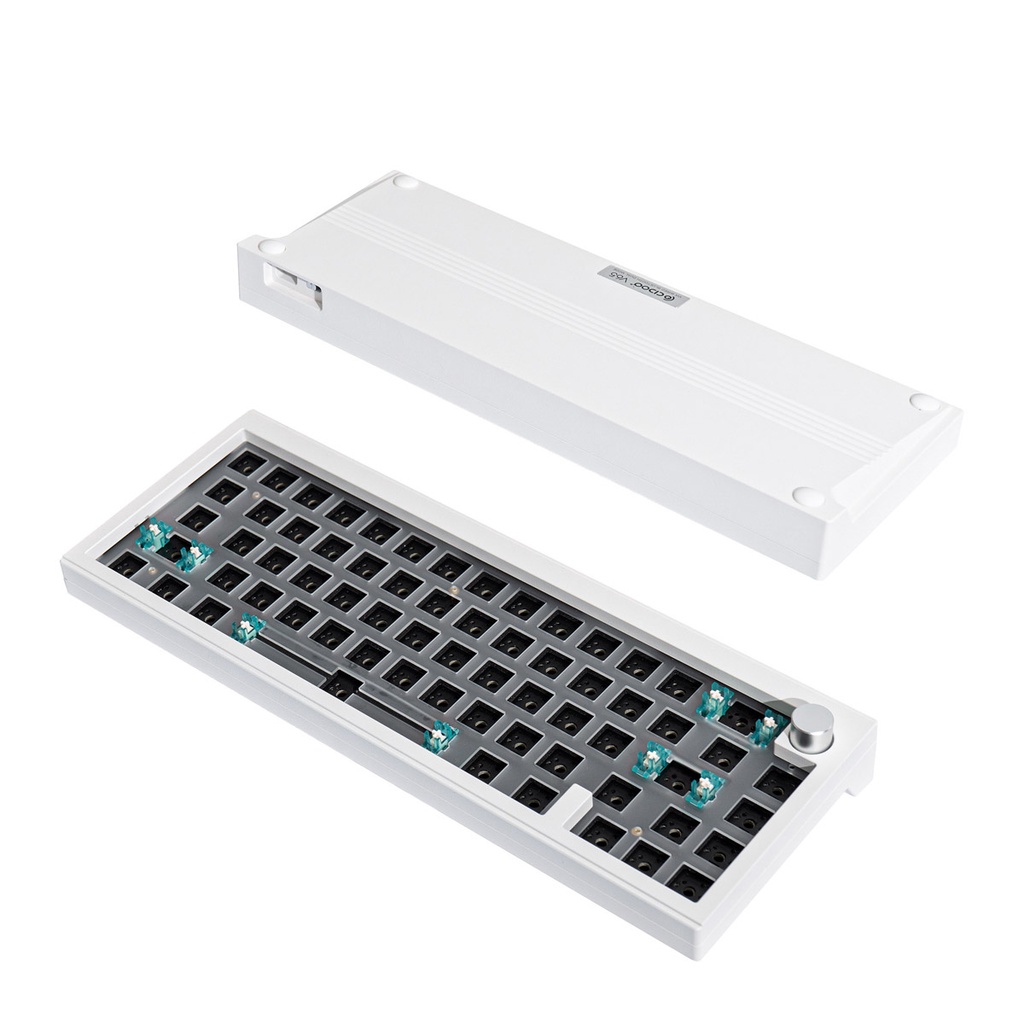 【In Stock】Finalkey V65 R2 Aluminum Keyboard Kit Supports VIA Dual-mode ...