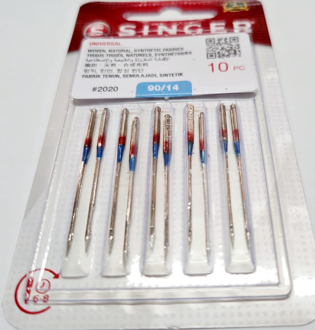 JARUM SINGER 2020 / ORIGINAL SINGER 2020 NEEDLE / JARUM JAHIT SINGER ...