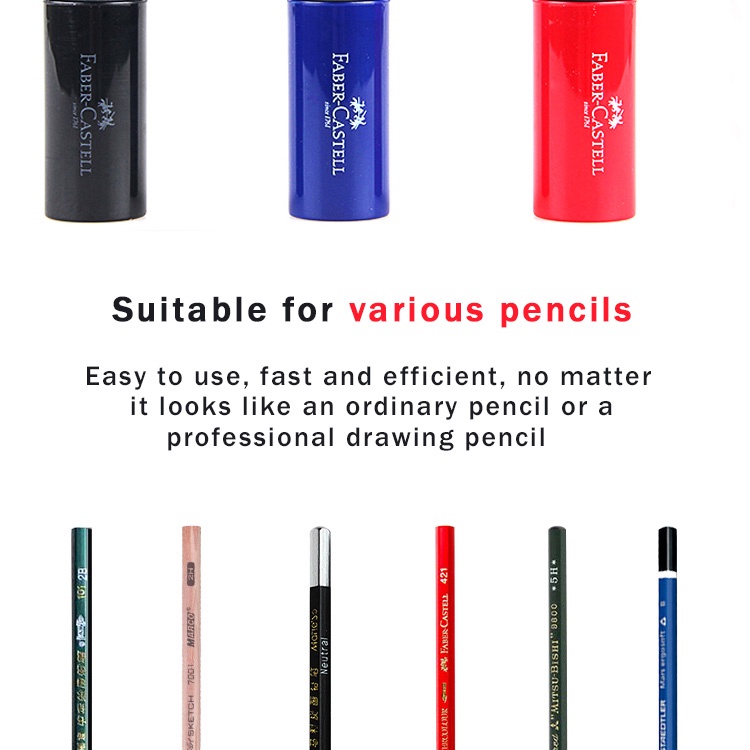 FABER CASTELL Combination Multifunctional Pencil Sharpener + Eraser ...