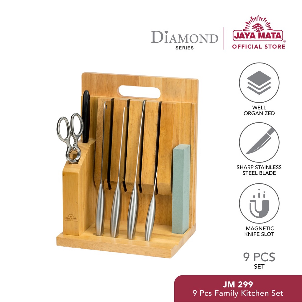 Diamond Family Kitchen Set (9 Pcs) JM299 | Shopee Malaysia