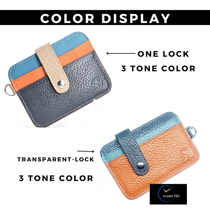 New Design Men Card Wallet Leather Design 小卡包 Pemegang Kad Dompet ...