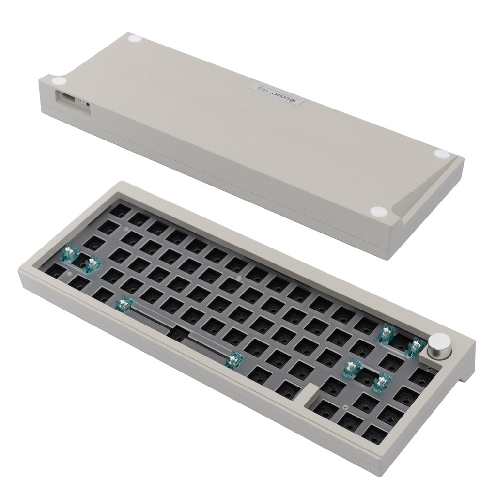 【In Stock】Finalkey V65 R2 Aluminum Keyboard Kit Supports VIA Dual-mode ...