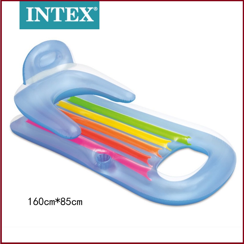 Selangor INTEX 58802 Water Float Inflatable Floating Row Bed Toy ...