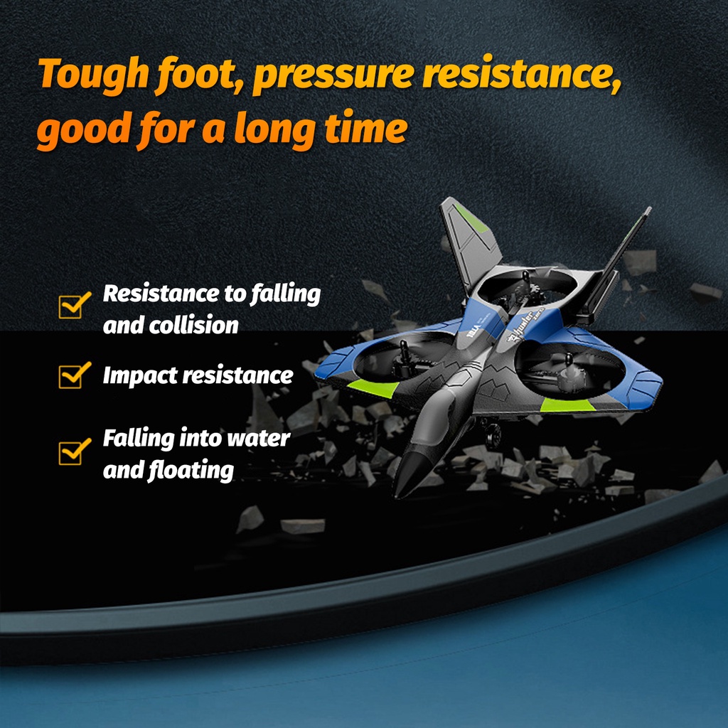 【New】V27 RC Remote Control Airplane 2.4GHz rc plane RC Jet Fighter ...