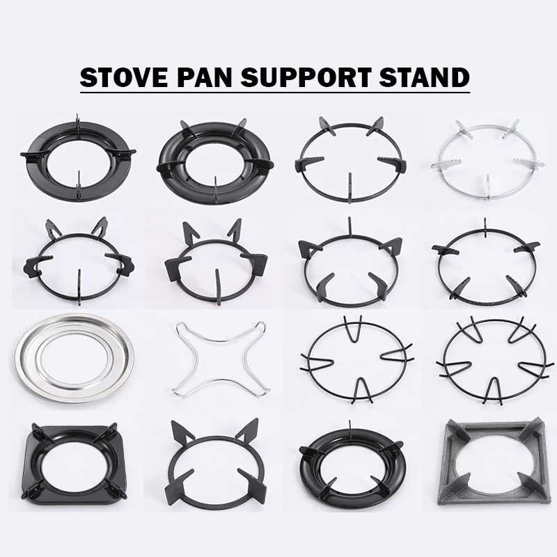 GAS COOKER STOVE KWALI STAND WOK PAN POT SUPPORT RACK CAST IRON BURNER ...