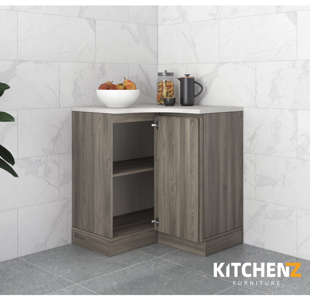 [FREE Shipping] KitchenZ Doterra Series Kitchen Cabinets Corner Unit ...